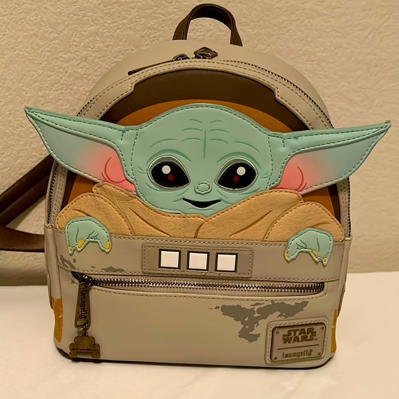 Loungefly | Bags | Loungefly Star Wars Grogu Mini Backpack | Poshmark
